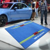 China Anti Slip Motorcycle Pit Mat 100x200cm Polyester Garage Workshop Mat for Dirt Bike for sale