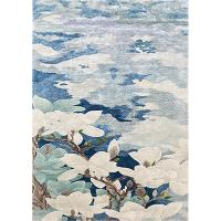 China Handmade Custom Wool Carpet 100% Wool Living Room Floor Mat 2x3m for sale