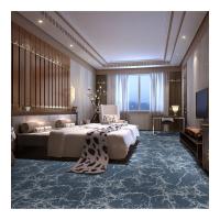 China PP Cut Pile 6mm High Wall to Wall Printed Carpet Roll for Hotel Office for sale