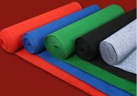 China 5mm Thick Polypropylene Commercial Floor Mat 1m Width Brushed Carpet for Wedding Hotel Corridor for sale