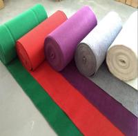 China 5mm Thick Polypropylene Commercial Floor Mat 1m Width Brushed Carpet for Wedding Hotel Corridor for sale