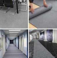 China 5mm Thick Polypropylene Commercial Floor Mat 1m Width Brushed Carpet for Wedding Hotel Corridor for sale