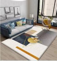 China Customizable Cashmere Living Room Carpet 60x230cm Polyester Fiber Machine Washable for sale