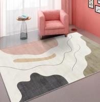China Customizable Cashmere Living Room Carpet 60x230cm Polyester Fiber Machine Washable for sale