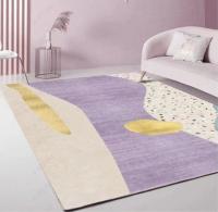 China Customizable Cashmere Living Room Carpet 60x230cm Polyester Fiber Machine Washable for sale
