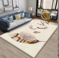 China Customizable Cashmere Living Room Carpet 60x230cm Polyester Fiber Machine Washable for sale