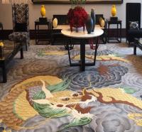 China Thickened Acrylic Commercial Floor Mat Wool Manhand Customized Hand Lance for sale