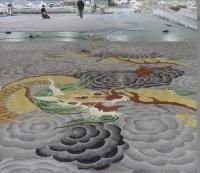 China Thickened Acrylic Commercial Floor Mat Wool Manhand Customized Hand Lance for sale