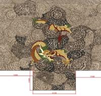 China Thickened Acrylic Commercial Floor Mat Wool Manhand Customized Hand Lance for sale
