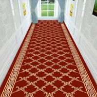 China Commercial Polyester Corridor Carpet Roll 3D Printed Custom Size for Hotel Entrance for sale