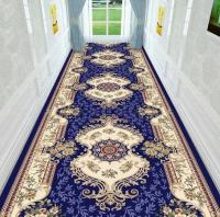 China Commercial Polyester Corridor Carpet Roll 3D Printed Custom Size for Hotel Entrance for sale