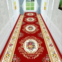 China Commercial Polyester Corridor Carpet Roll 3D Printed Custom Size for Hotel Entrance for sale