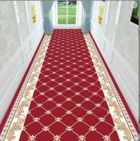 China Commercial Polyester Corridor Carpet Roll 3D Printed Custom Size for Hotel Entrance for sale