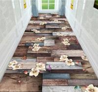 China Custom Polyester Fiber Corridor Coil Carpet 0.6m-2m Width for Hotel Entry Commercial Floor Mat for sale