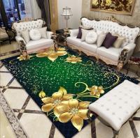 China Polyester Fiber Living Room Carpet 80x120cm Modern Simple Machine Woven Floor Carpet for sale