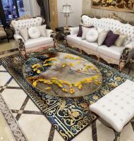 China Polyester Fiber Living Room Carpet 80x120cm Modern Simple Machine Woven Floor Carpet for sale