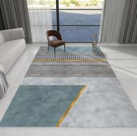 China Customizable Polyester Fiber Non Slip Living Room Floor Carpet 135x180cm for sale
