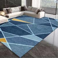China Customizable Polyester Fiber Non Slip Living Room Floor Carpet 135x180cm for sale