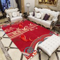 China Customizable Crystal Velvet Polyester Carpet 40x60cm to 200x300cm Machine Washable for sale