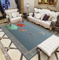 China Customizable Crystal Velvet Polyester Carpet 40x60cm to 200x300cm Machine Washable for sale