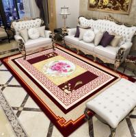 China Customizable Crystal Velvet Polyester Carpet 40x60cm to 200x300cm Machine Washable for sale