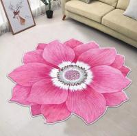 China Custom Diamond Velvet Irregular Living Room Carpet 60cm 80cm 100cm 120cm 160cm for sale