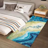 China Noble Atmosphere Light Luxury Bedroom Floor Carpets Rectangle Shape for sale