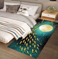 China Noble Atmosphere Light Luxury Bedroom Floor Carpets Rectangle Shape for sale