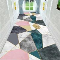 China Polyester Fiber Entry Carpet Roll 80x120cm Custom Size Office Living Room Floor Mat for sale
