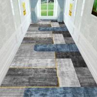 China Polyester Fiber Entry Carpet Roll 80x120cm Custom Size Office Living Room Floor Mat for sale