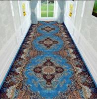 China Polyester Fiber Entry Carpet Roll 80x120cm Custom Size Office Living Room Floor Mat for sale