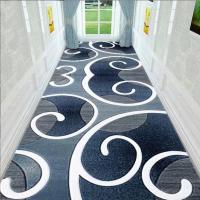China Polyester Fiber Entry Carpet Roll 80x120cm Custom Size Office Living Room Floor Mat for sale