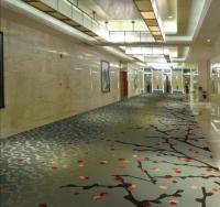 China Custom Printed Nylon Commercial Floor Mat 4m Width Hotel Carpet Large Area Full Print for sale
