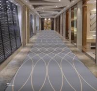 China Custom Printed Nylon Commercial Floor Mat 4m Width Hotel Carpet Large Area Full Print for sale