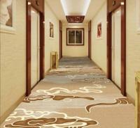 China Custom Printed Nylon Commercial Floor Mat 4m Width Hotel Carpet Large Area Full Print for sale