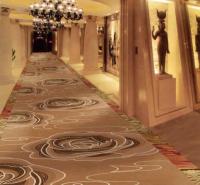 China Custom Printed Nylon Commercial Floor Mat 4m Width Hotel Carpet Large Area Full Print for sale