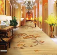 China Custom Printed Nylon Commercial Floor Mat 4m Width Hotel Carpet Large Area Full Print for sale