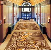 China Custom Printed Nylon Commercial Floor Mat 4m Width Hotel Carpet Large Area Full Print for sale