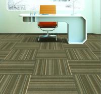 China Square Polypropylene Fiber Commercial Floor Mat Fireproof 50x50cm Customizable for sale