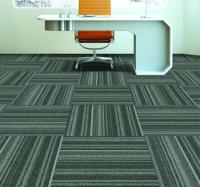 China Square Polypropylene Fiber Commercial Floor Mat Fireproof 50x50cm Customizable for sale