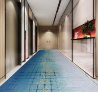 China Nylon Commercial Floor Mat 4m Width 7-8mm Thickness for Hotel Corridor Banquet Hall for sale