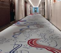 China Hotel Full Pave Nylon Commercial Floor Mat Fireproof 4m Width for sale