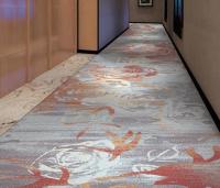 China Hotel Full Pave Nylon Commercial Floor Mat Fireproof 4m Width for sale