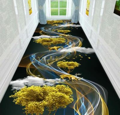 China Commercial Nylon Floor Mat 4m Width Hotel Corridor Banquet Hall Carpet for sale