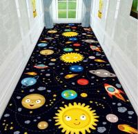 China Commercial Nylon Floor Mat 4m Width Hotel Corridor Banquet Hall Carpet for sale