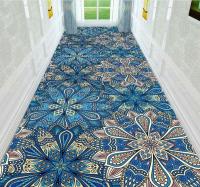 China Commercial Nylon Floor Mat 4m Width Hotel Corridor Banquet Hall Carpet for sale