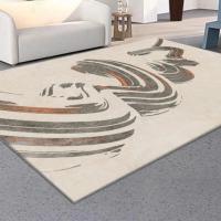 China North European Thickened Full Paving Living Room Floor Carpet 80x120cm Polyester Fiber for sale