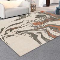 China North European Thickened Full Paving Living Room Floor Carpet 80x120cm Polyester Fiber for sale