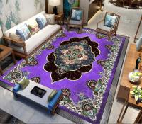 China European Style Thickened Full Paving Living Room Carpet 140x200cm Polyester Fiber for sale