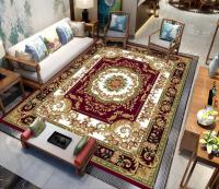 China European Style Thickened Full Paving Living Room Carpet 140x200cm Polyester Fiber for sale
